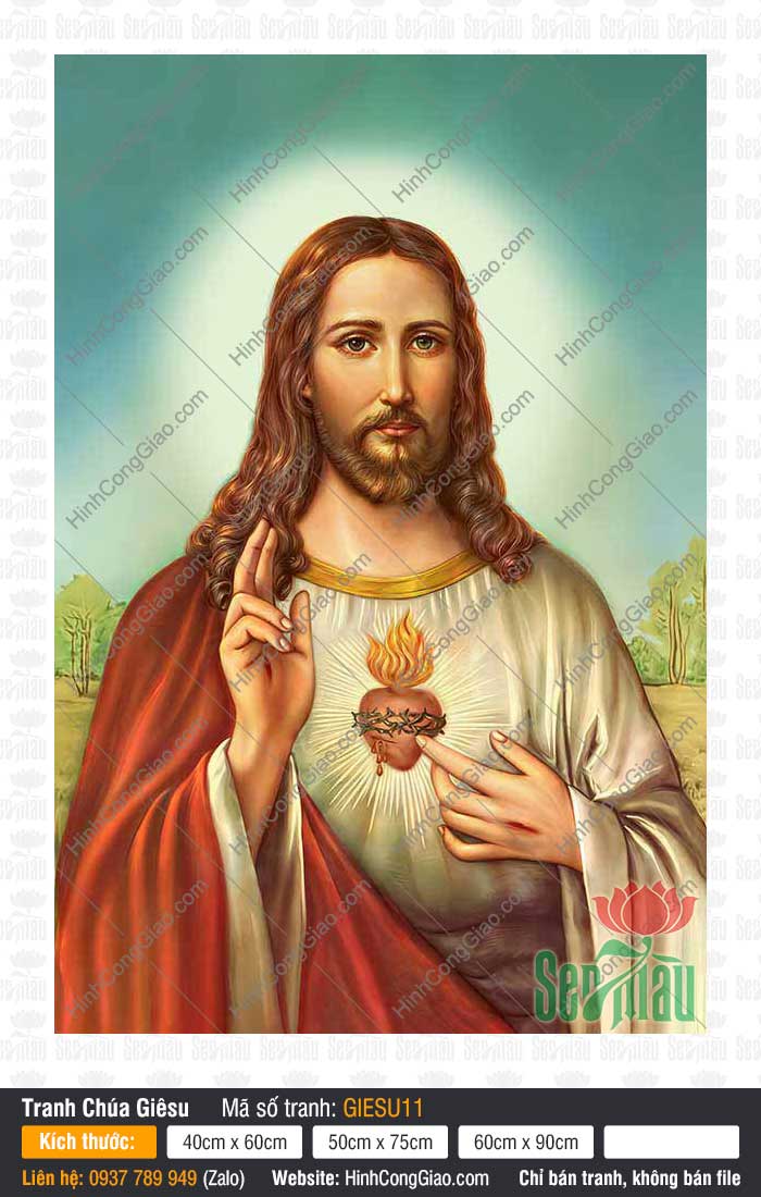 Tranh Chúa Giêsu, Hình Chúa Giêsu, Jesus Christ, Jesus